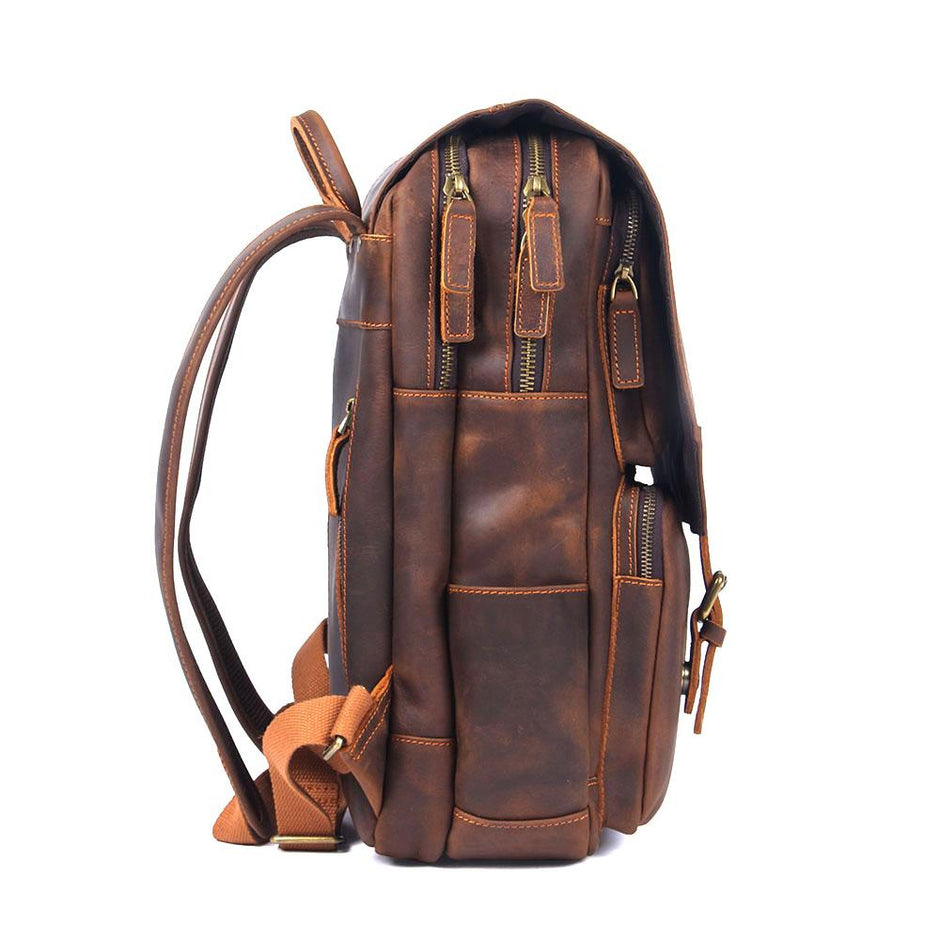 Leather Backpack – James Andrew